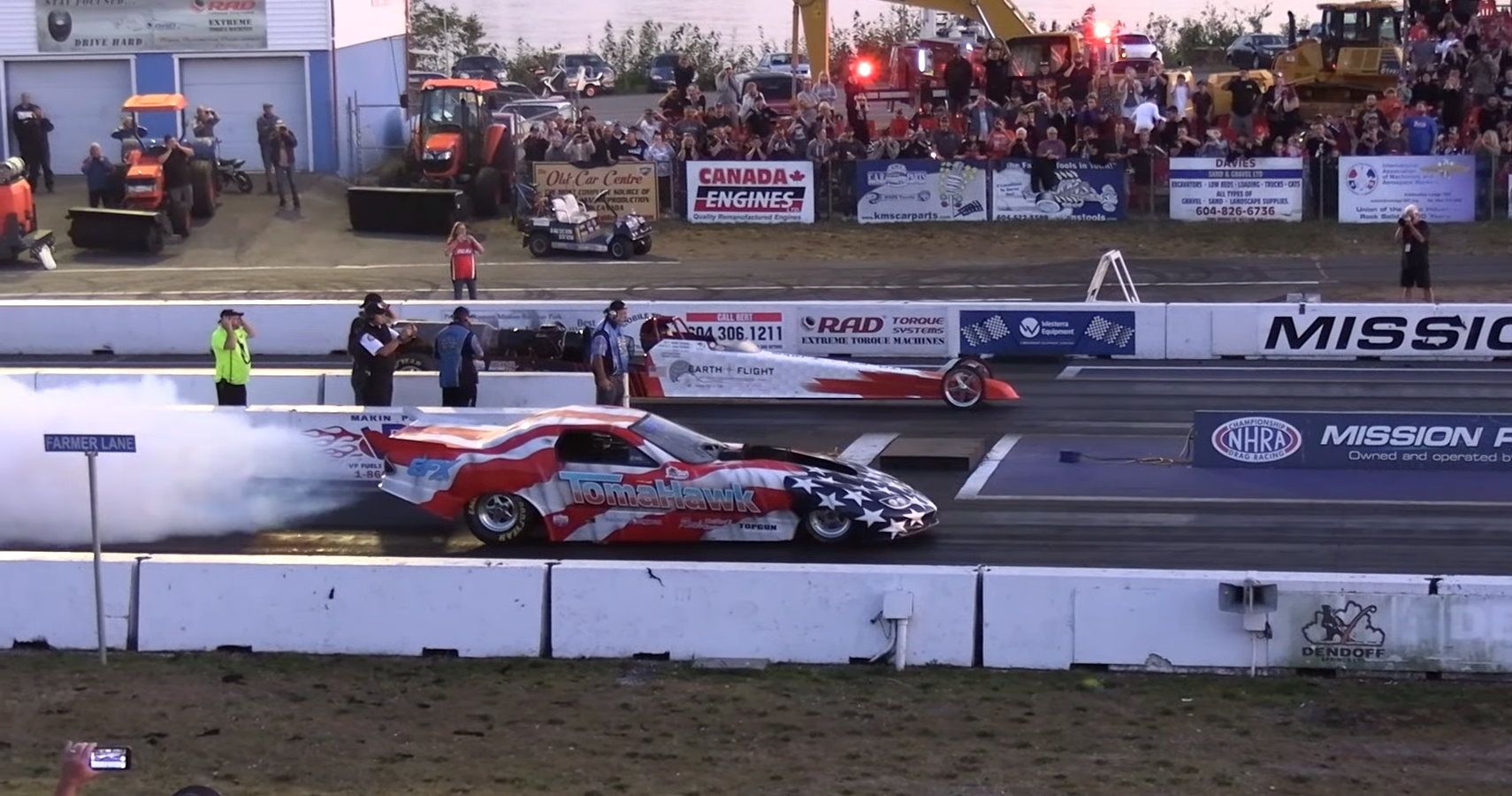 Watch Jet-Powered Drag Racers Ignite The Strip In Quarter-Mile Action