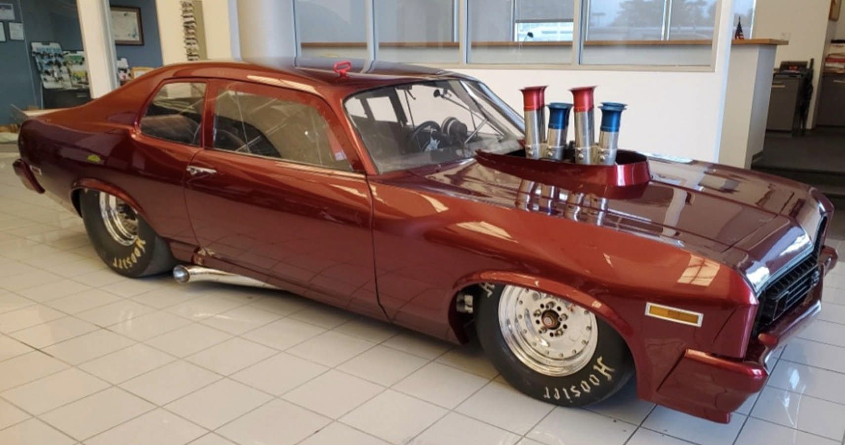 Bid On This Hardcore Drag-Prepped Chevy Nova | HotCars