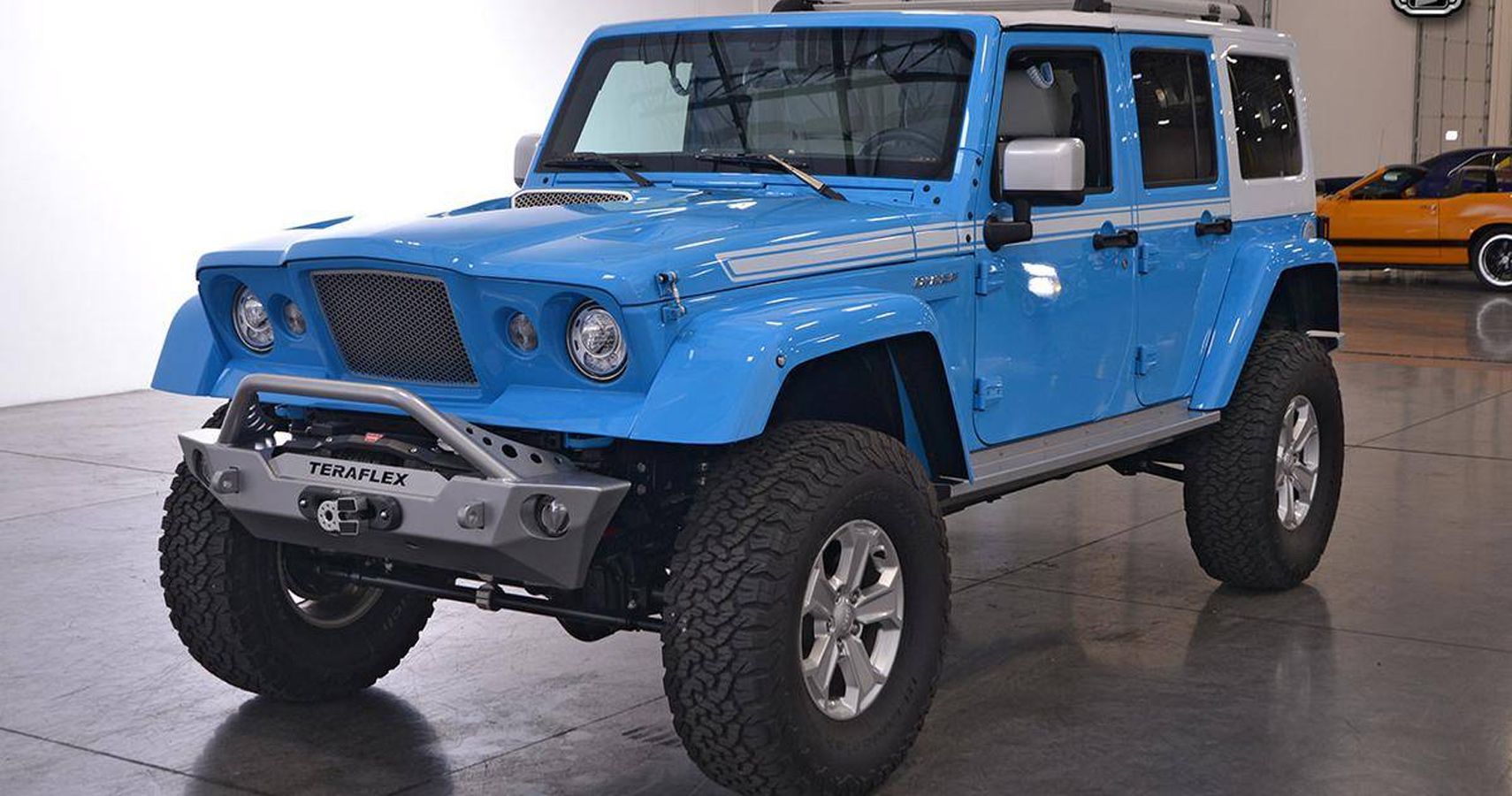 This Retro-Inspired Chief Jeep Wrangler Is One Of A Kind