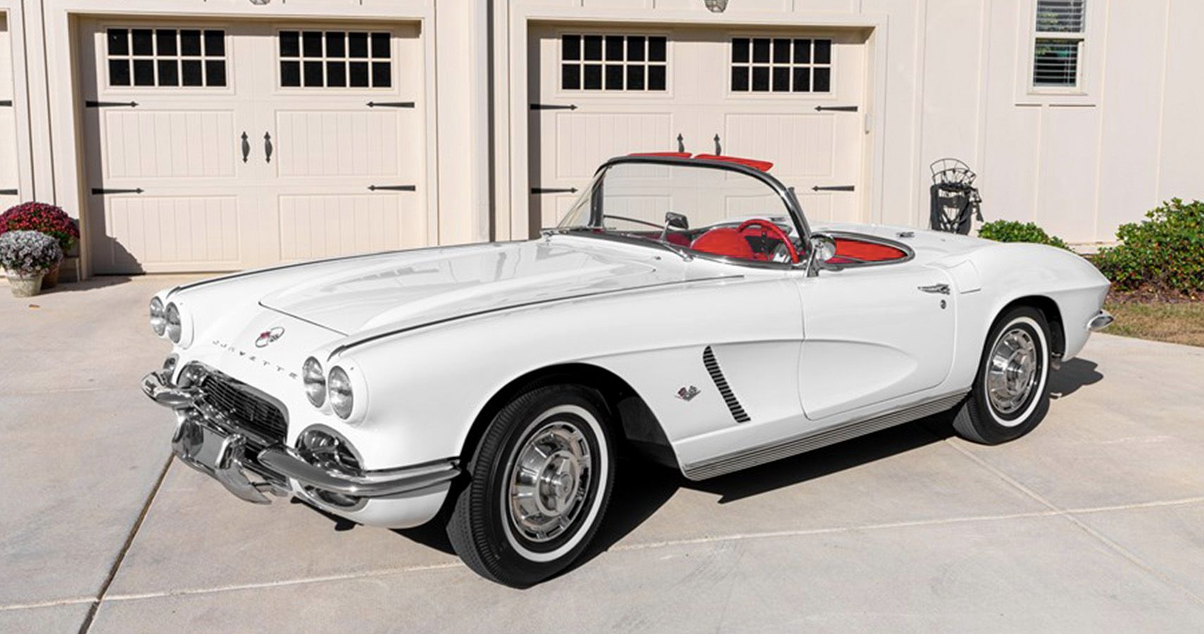 Ermine White 1962 Chevy Corvette Pops Up For Sale In Alabama