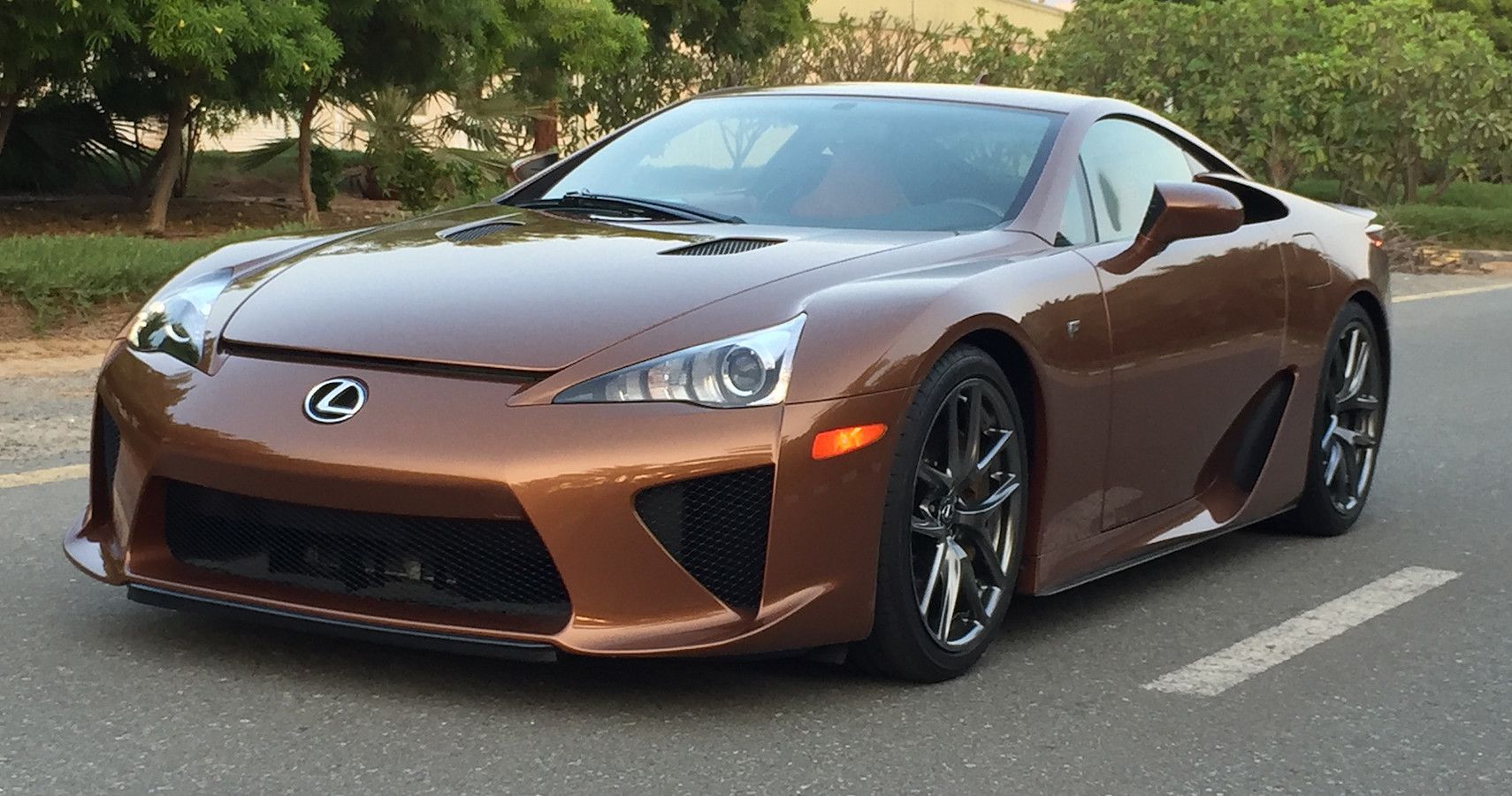 Now's Your Chance To Buy The Only Lexus LFA Finished In Pearl Brown