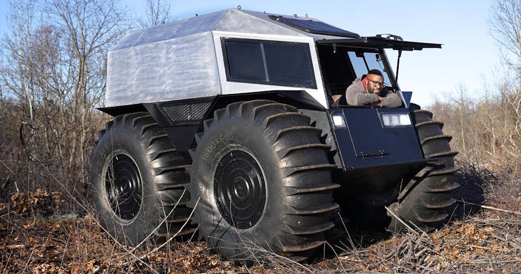 Cop Magnet Sherp Gets Some Modifications, Looks More Like A Cybertruck Now